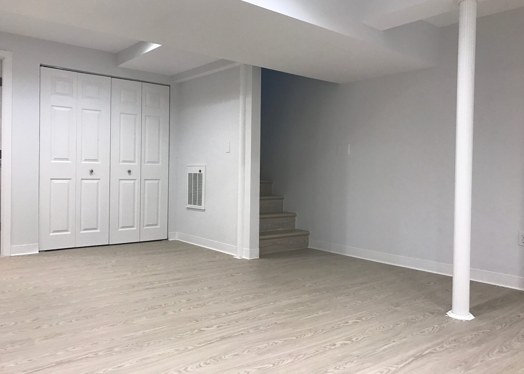 Bright And Light Finished Basement Renovation, Wayland MA | ByHome